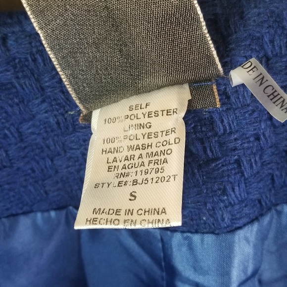 Moon Collection | Jackets & Coats | Cobalt Blue Moon Collection Blazer ...